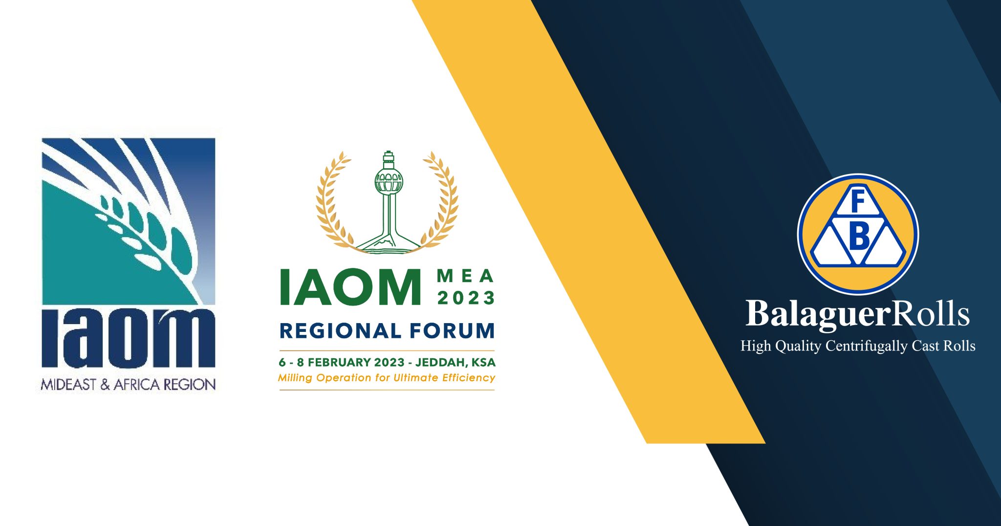 IAOM Middle East Regional Forum 2023 - Fundiciones Balaguer